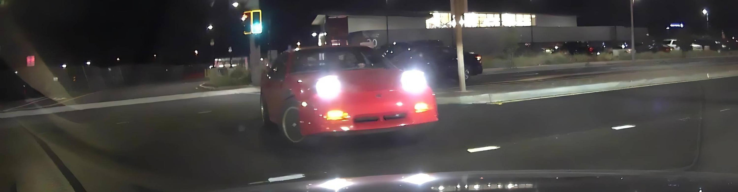 Newhall Dr, California: Reckless U-Turn Captured on Dash Cam ...