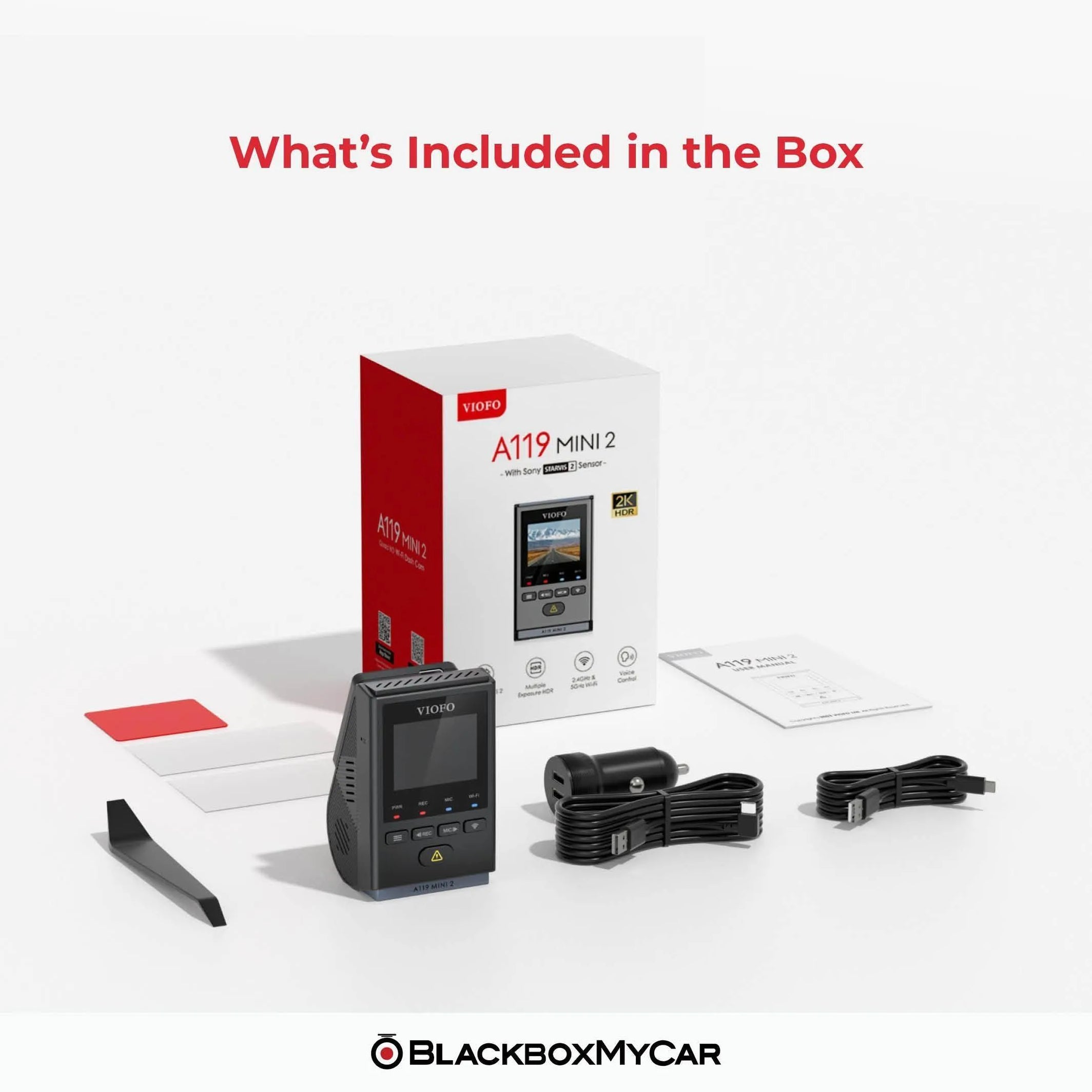 VIOFO A119 Mini 2 2K QHD Dash Cam — BlackboxMyCar