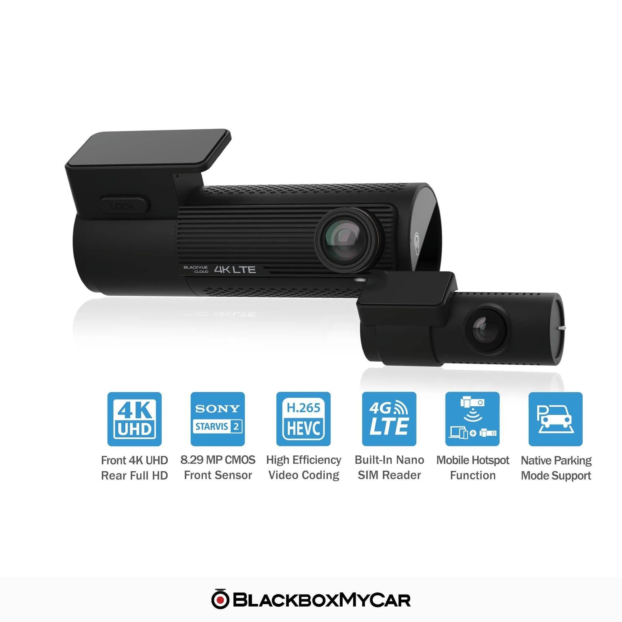 BlackVue DR970X-2CH LTE Plus 4K UHD Cloud Dash Cam — BlackboxMyCar